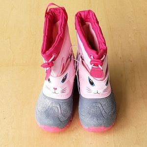 Cat & Jack | Shoes | Kitty Pink Winter Boots | Poshmark